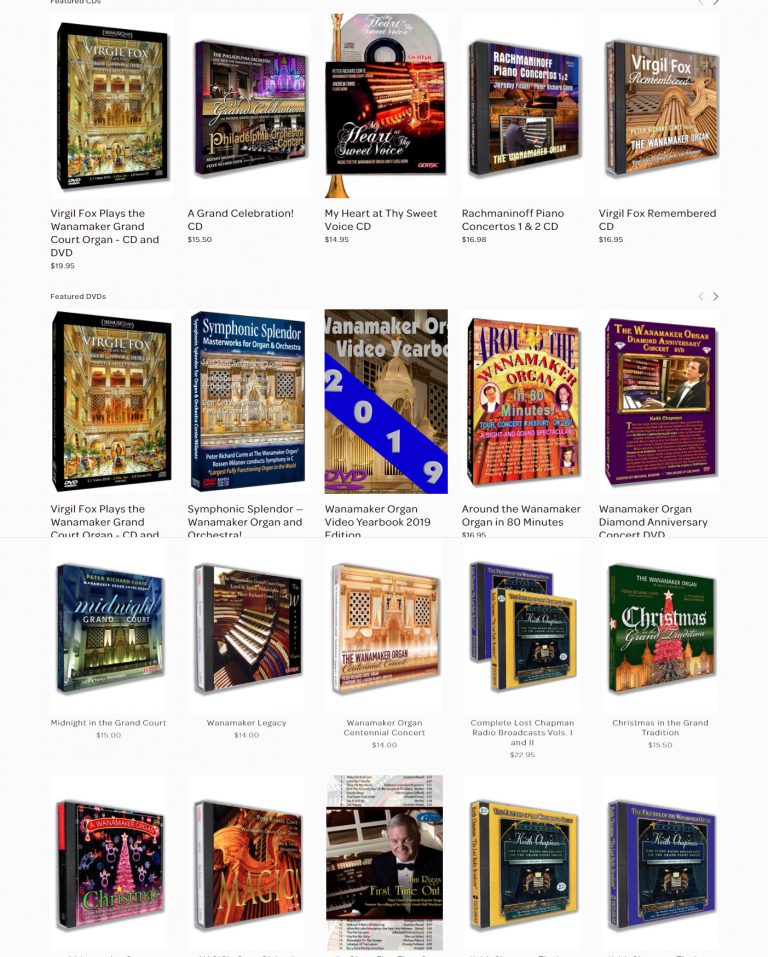 Friends of Wanamaker Organ – Celebrating the Heritage of a National ...