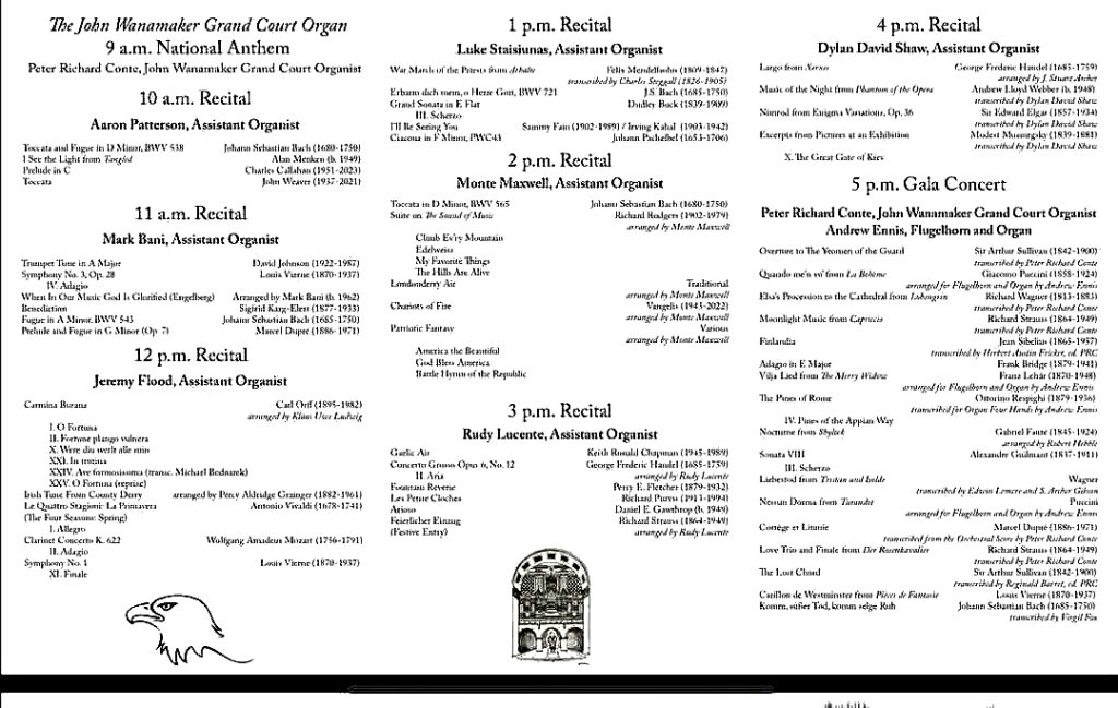 Friends of Wanamaker Organ – Celebrating the Heritage of a National ...